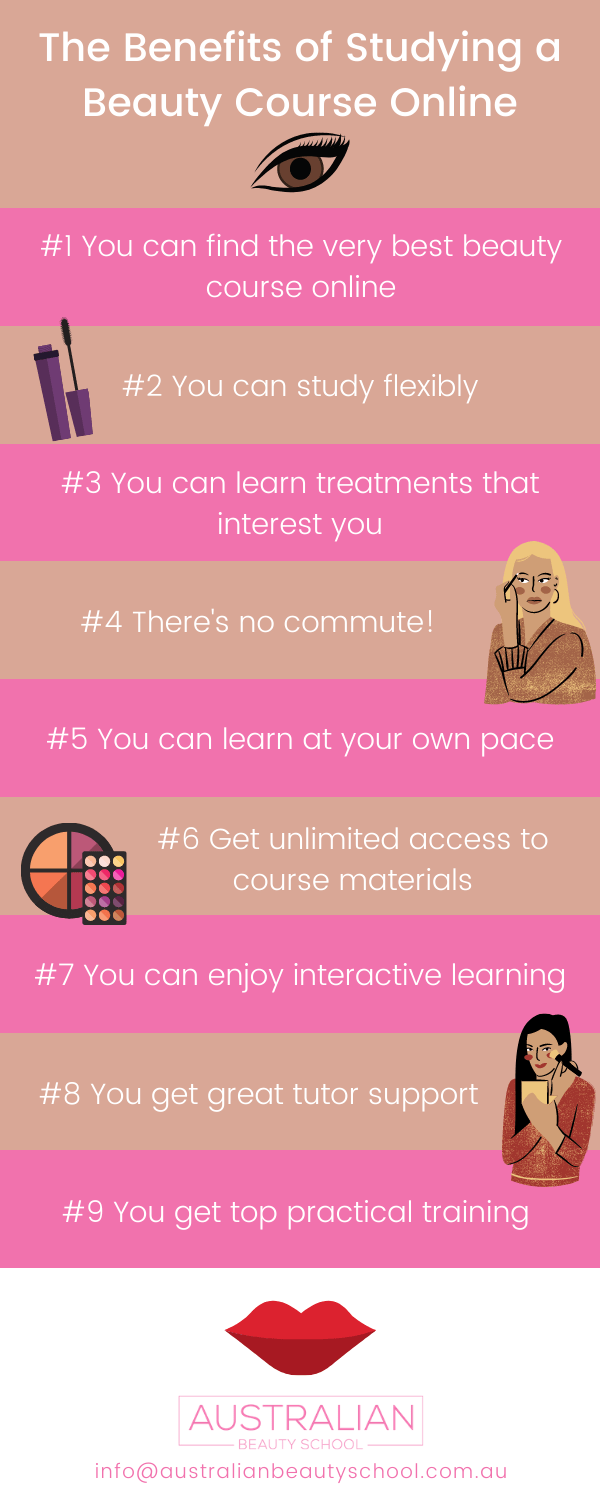 Why Study Beauty Courses Online: Key Advantages | Australian Beauty School